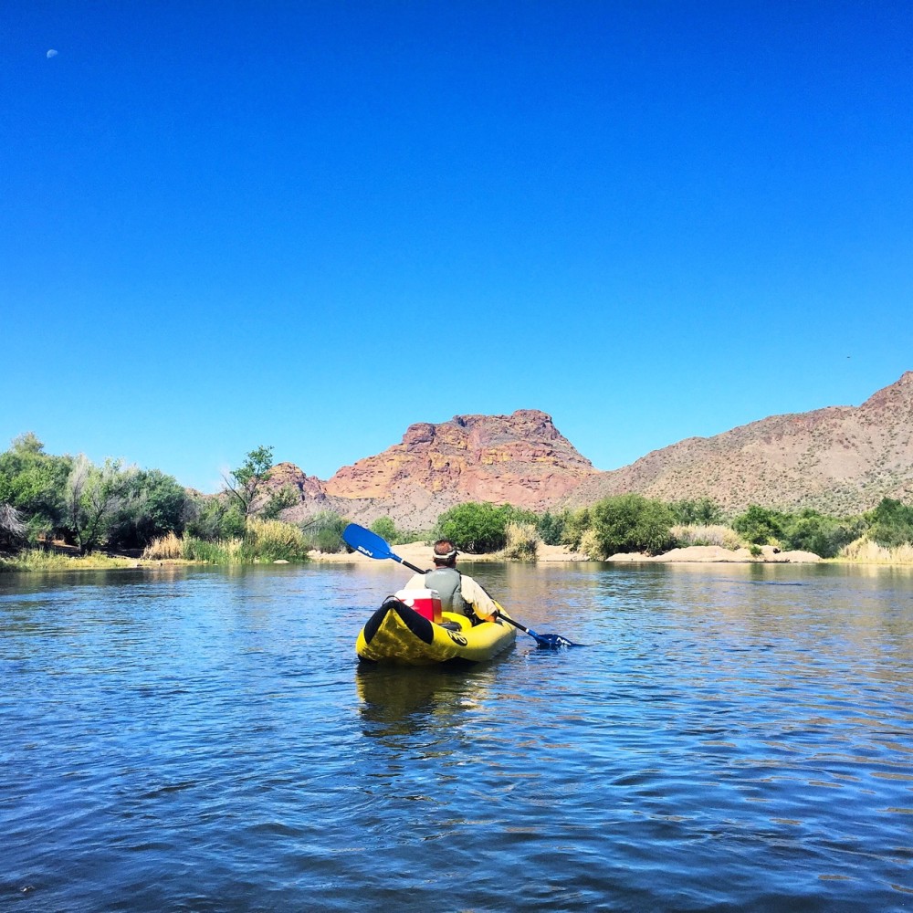 Kayaking Arizona - World of Wanderlust